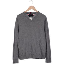 Tommy Hilfiger Pullover Herren Gr&ouml;&szlig;e L Second Hand grau