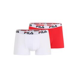 Fila Boxershorts Herren Gr&ouml;&szlig;e S rot / schwarz / wei&szlig;