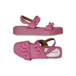 CAF&Egrave;NOIR Sandalen Damen Gr&ouml;&szlig;e 41 Second Hand pink