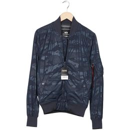Alpha Industries Jacke Herren Größe S Second Hand marine