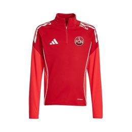 adidas Performance Sportsweatshirt 'FC Nürnberg' Jungen Größe 116 rot / schwarz / weiß