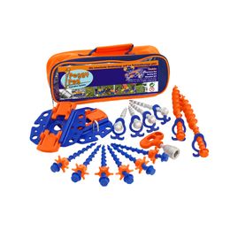 Peggy Peg Fix&Go Peg&Stop Markisen Set mit Schraubheringe und Ankerplatten 30-tlg. - Zeltheringe & Abspannmaterial