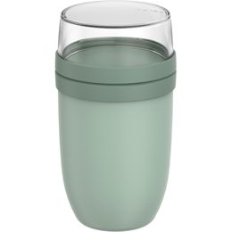 Mepal Lunchpot Ellipse XL Vorratsbecher Set / Auslaufsicherer Snack- und Müslibecher 750 ml nordic sage - Lebensmittelbehälter / Vorratsdosen