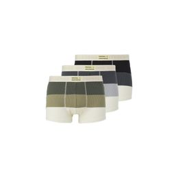 QS Boxershorts Herren Gr&ouml;&szlig;e S ecru / marine / navy / gr&uuml;n