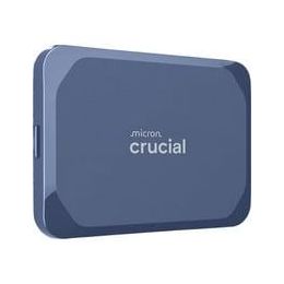 CRUCIAL X10 Portable SSD 4 TB, Externe SSD blau, USB-C 3.2