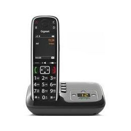 Gigaset E720A, analoges Telefon grau/schwarz, Anrufbeantworter
