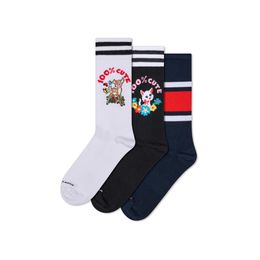 Happy Socks Socken '3-Pack Cute Socks' Damen Gr&ouml;&szlig;e 36/40 pink