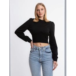 Hiccup Bluse Damen Gr&ouml;&szlig;e XL schwarz
