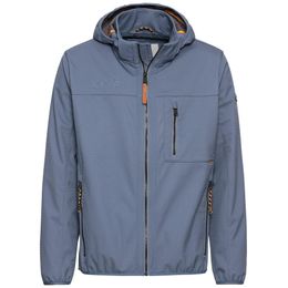 Camel Active Blouson mit abnehmbarer Kapuze Herren Größe M blau