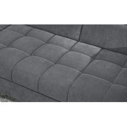 M&ouml;bel Kraft Ecksofa mit verstellbaren Kopfst&uuml;tzen Arte grau Ma&szlig;e (cm): B: 284 H: 97 T: 200.0 &raquo; M&ouml;bel Kraft