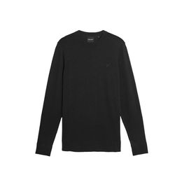 Lyle & Scott Lyle & Scott Sweater 'Tonal Superfine' male Black size S