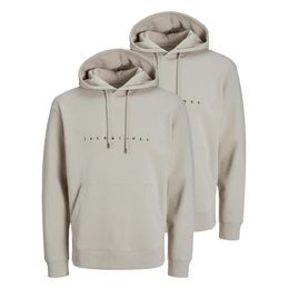 Jack & Jones Jack & Jones Sweatshirt 'Star' male Beige size 3XL