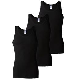 Haasis Bodywear Unterhemd 'CLASSIC' Herren Gr&ouml;&szlig;e L schwarz