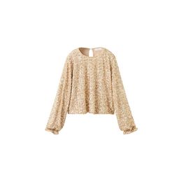 Mango Kids Bluse 'Doraset' M&auml;dchen Gr&ouml;&szlig;e 122/128 gold