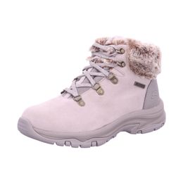 Skechers 167178 TPE Lace Up Faux Fur Cuff Boot W/ Beige Boot Gr. 36