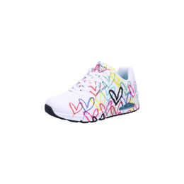 Skechers 155507 WMLT UNO - SPREAD THE LOVE Wei&szlig; Shoes Gr. 39