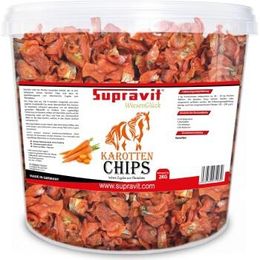 Supravit Karottenchips f&uuml;r Pferde - 2kg Eimer Pferdeleckerlis