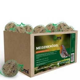 Orni Meisenkn&ouml;del 100 St&uuml;ck mit Netz und Sonnenblumenkernen | Leckere Meisenkn&ouml;del f&uuml;r heimische Wildv&ouml;gel
