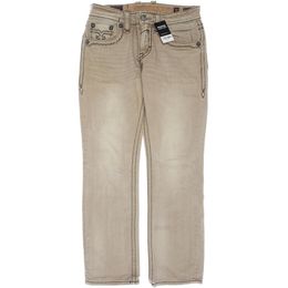 Rock Revival Jeans Herren Gr&ouml;&szlig;e 32 Second Hand beige