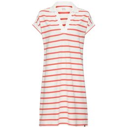 Camel Active Piqu&eacute; Polokleid aus zertifizierter Baumwolle Damen Gr&ouml;&szlig;e 38 rot Winterkleid