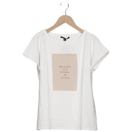 comma, COMMA T-Shirt Damen Gr&ouml;&szlig;e XS Second Hand wei&szlig;