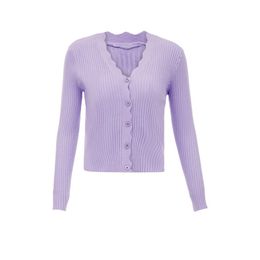 IPARO Strickjacke Damen Gr&ouml;&szlig;e XS/S lavendel