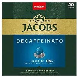 Jacobs Lungo 6 Decaffeinato Kaffeekapseln 20 St&uuml;ck &agrave; 5.2 g