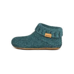 Gottstein Pantolette 'Knit Boot' Damen Gr&ouml;&szlig;e 40 dunkelgr&uuml;n