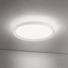 Orion LED-Deckenlampe Kant, &Oslash; 40 cm, wei&szlig;, CCT, Metall/Kunststoff