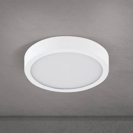 Orion LED-Deckenlampe Disc, wei&szlig; &Oslash; 14 cm, CCT, Metall/Kunststoff