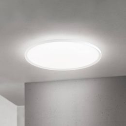 Orion LED-Deckenlampe Kant, &Oslash; 80 cm, wei&szlig;, CCT, Metall/Kunststoff