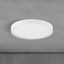 Orion LED-Deckenlampe Disc, wei&szlig; &Oslash; 24 cm, CCT, Metall/Kunststoff