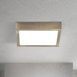 Orion LED-Deckenlampe Disc, messingfarben antik, L&auml;nge 14 cm, CCT