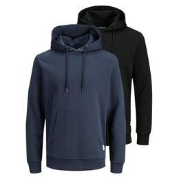 Jack & Jones JACK & JONES Sweatshirt 'Basic' Herren Gr&ouml;&szlig;e M schwarzmeliert
