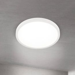 Orion LED-Deckenlampe Disc, wei&szlig; &Oslash; 40 cm, CCT, Metall/Kunststoff