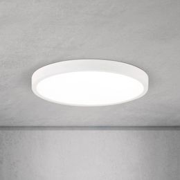 Orion LED-Deckenlampe Disc, weiß Ø 28 cm, CCT, Metall/Kunststoff