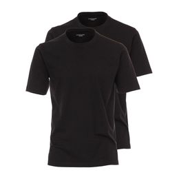Casamoda Shirt 'Basic' Herren Gr&ouml;&szlig;e S schwarz