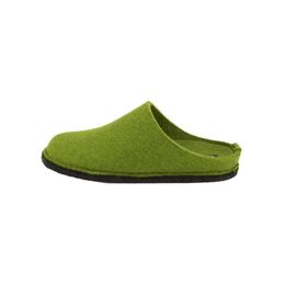 Haflinger Pantolette 'Flair Soft' Damen Größe 38 grün