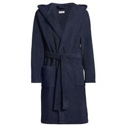 Seidensticker Bademantel lang 'Loungewear' Herren Gr&ouml;&szlig;e S dunkelblau