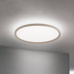 Orion LED-Deckenlampe Kant, &Oslash; 60 cm khaki, CCT Metall/Kunststoff