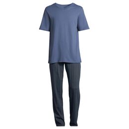 Schiesser Pyjama kurz 'Night & Home' Herren Gr&ouml;&szlig;e L bunt