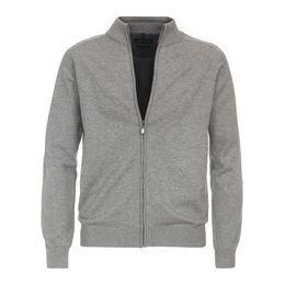 Casamoda Strickjacke 'Basic' Herren Gr&ouml;&szlig;e M hellgrau