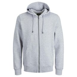 Jack & Jones Jack & Jones Zip-Up Hoodie 'Star' male Grey size L