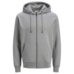 Jack & Jones Jack & Jones Zip-Up Hoodie 'Star' male Grey size M