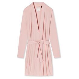 Schiesser Bademantel lang 'Jersey' Damen Gr&ouml;&szlig;e S rosa