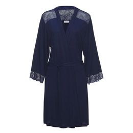 Lascana Dressing Gown female Blue size 40/42