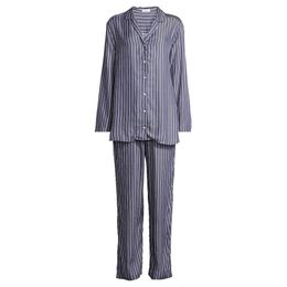 Seidensticker Pajama 'Classic Web' female Blue size XXL