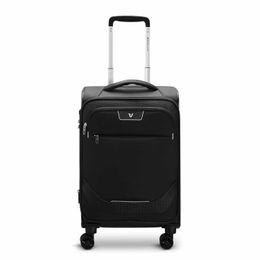 Roncato Joy Handgep&auml;ck carry-on 4-Rollen, erweiterbar 55x35cm Schwarz