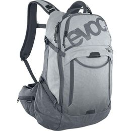 Evoc Protector Backpacks Trail Pro 26 L/XL Stone - Carbon Grey
