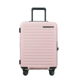 Samsonite Restackd Trolley mit 4 Rollen erweiterbar 55cm + GRATIS HOTELGUTSCHEIN Rose